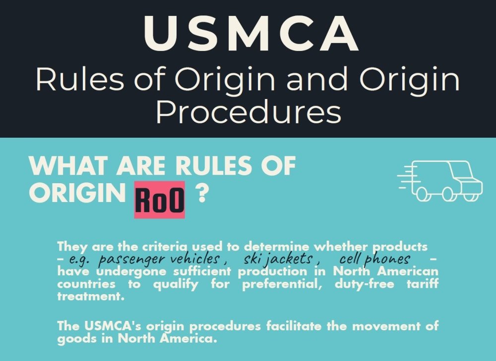 Infographic | USMCA: Rules of Origin and Origin Procedures | Wilson Center